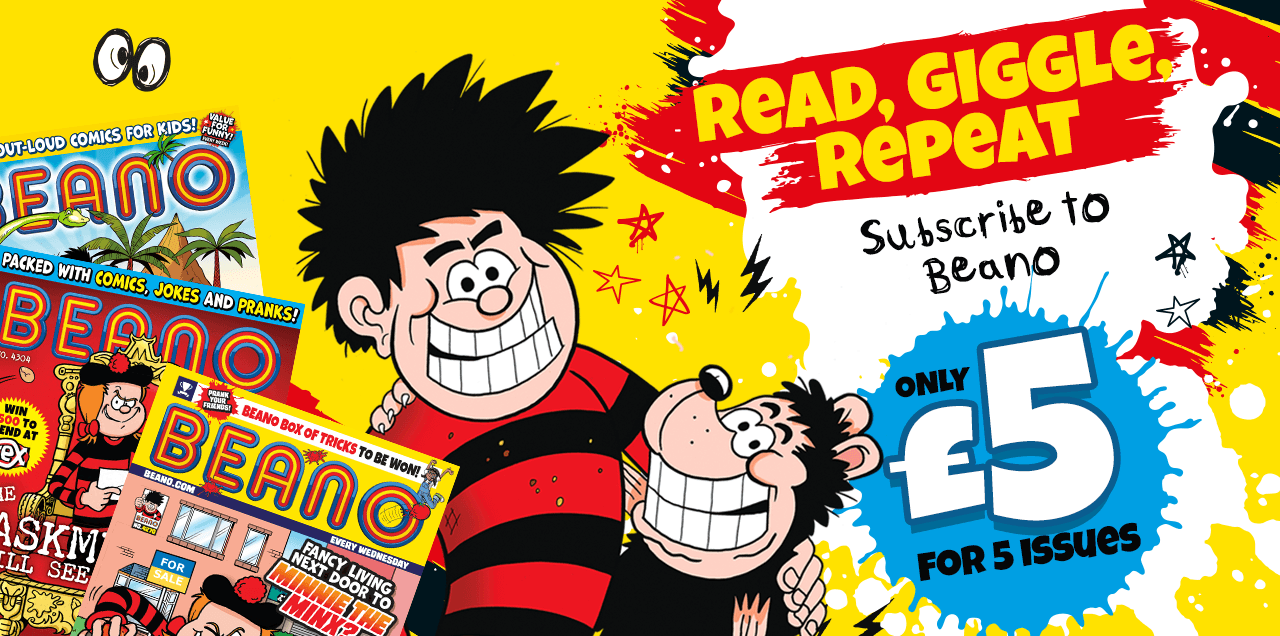 The Official Beano Shop | Comic Subscriptions | Annuals
